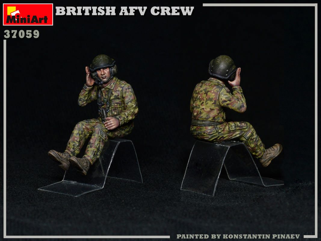 British AFV Crew 1:35, Mini-art i Figurer