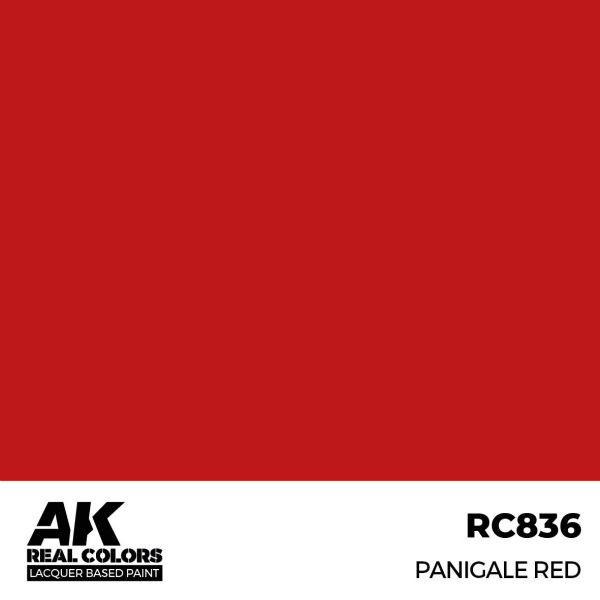 Panigale Red 17 ml., AK-färg i Real colors