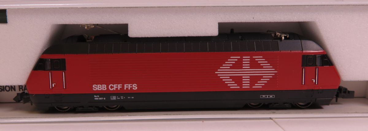 Kato RE4/4 460 SBB #007-8, Begagnat i Lok N begagnat