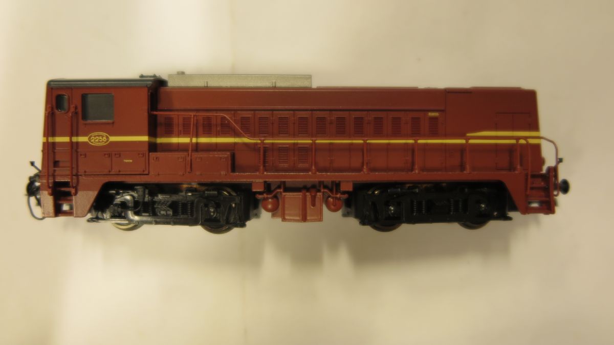 Diesellok NS2200 #2256, Begagnat i Lok H0