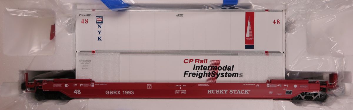 LIONEL Husky Stack GBRX, Begagnat i Övriga skalor