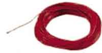 Dek.kabel RÖD 0,05 10m, ESU LokSound i Dekoder kabel