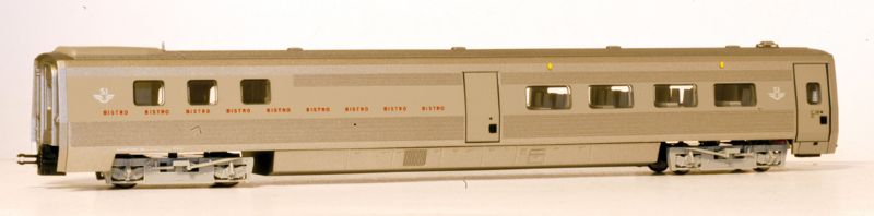 Bistrovagn X2000 grå, Jeco i Snabbtåg X2