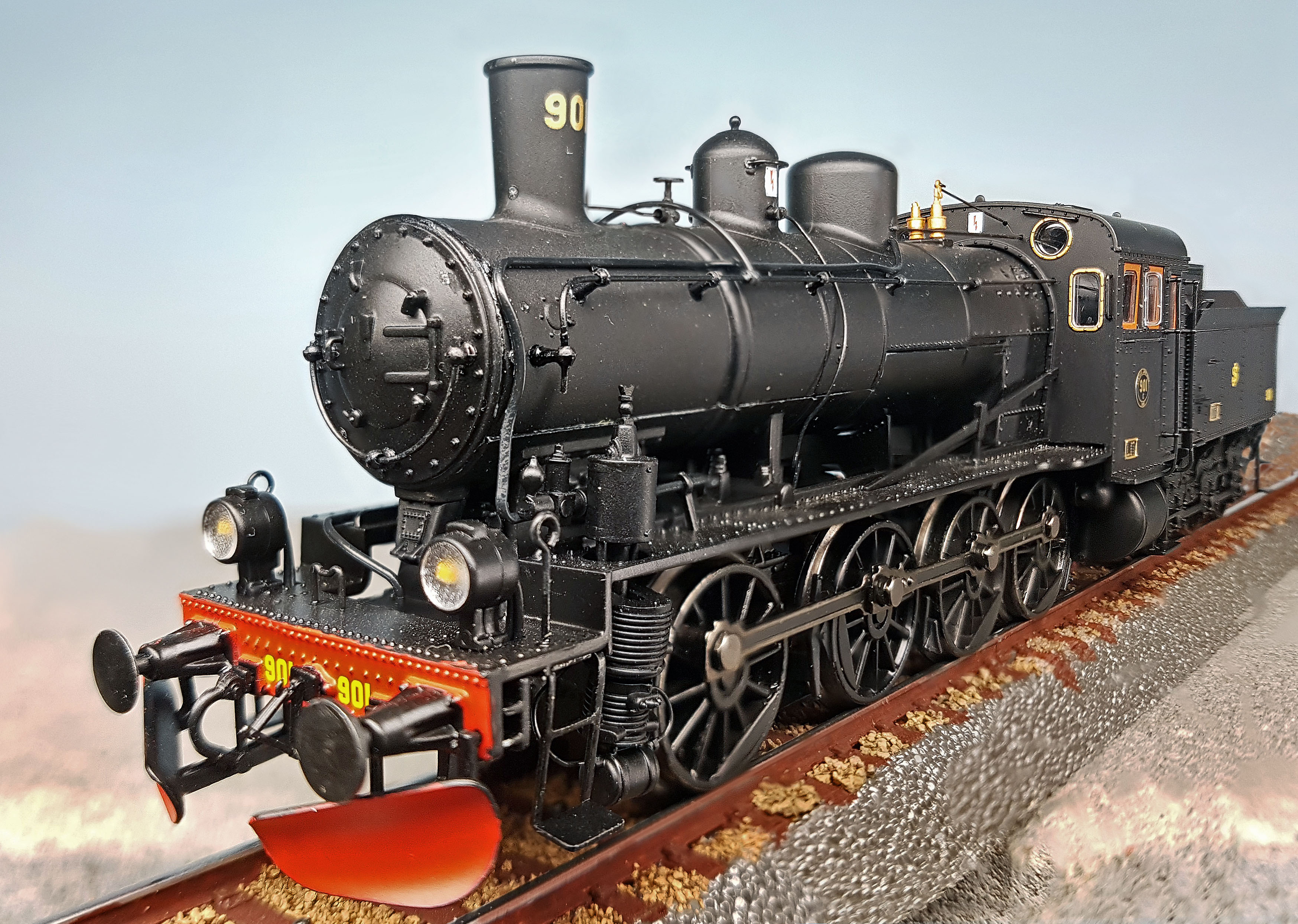 Ånglok SJ E2 1333 AC , Jeco i Ånglok E - E2