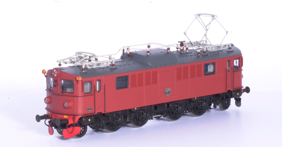 SJ ELLOK F utan drivning, Jeco i F-lok färdig H0 AC