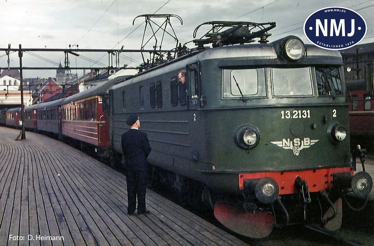 NSB EL13.2131 Grön, NMJ i Lok NSB