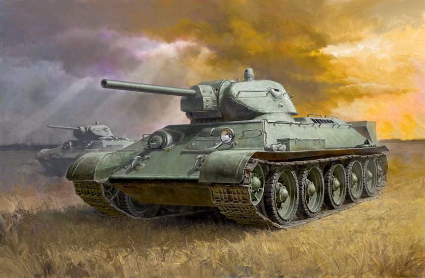 1/48 T34/76 CAST TURRET, Tamiya i Tamiya Militär