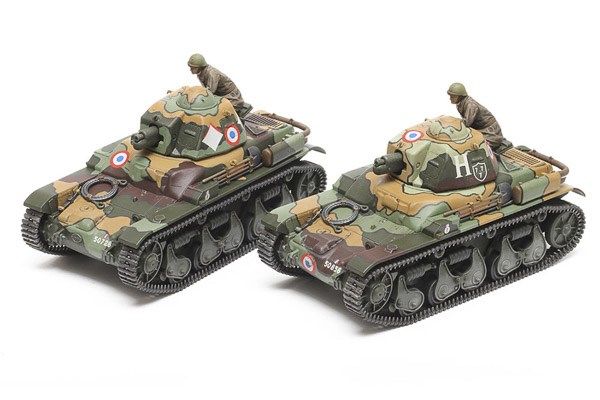 FRENCH LIGHT TANK R35, Tamiya i Tamiya Militär